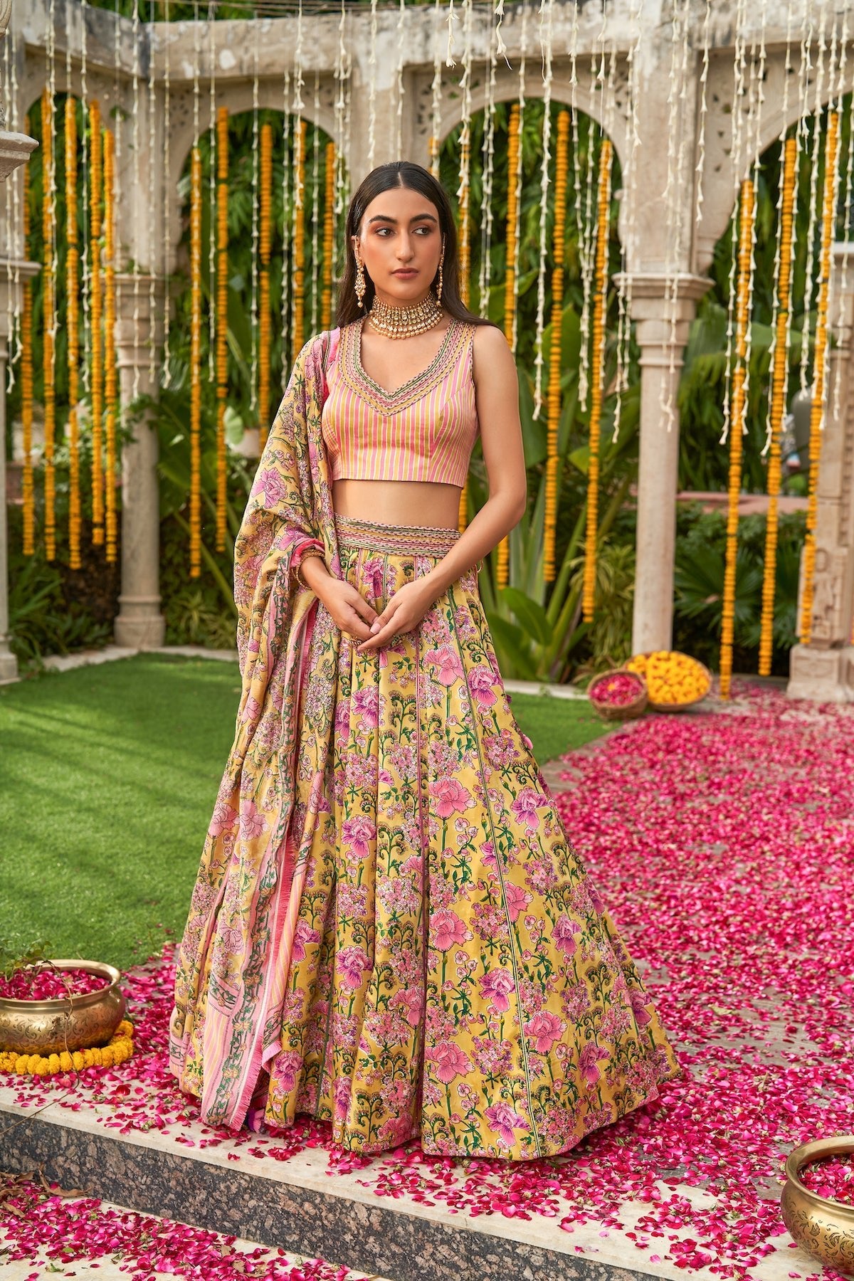 Manjari Lehenga Set – Tasha India